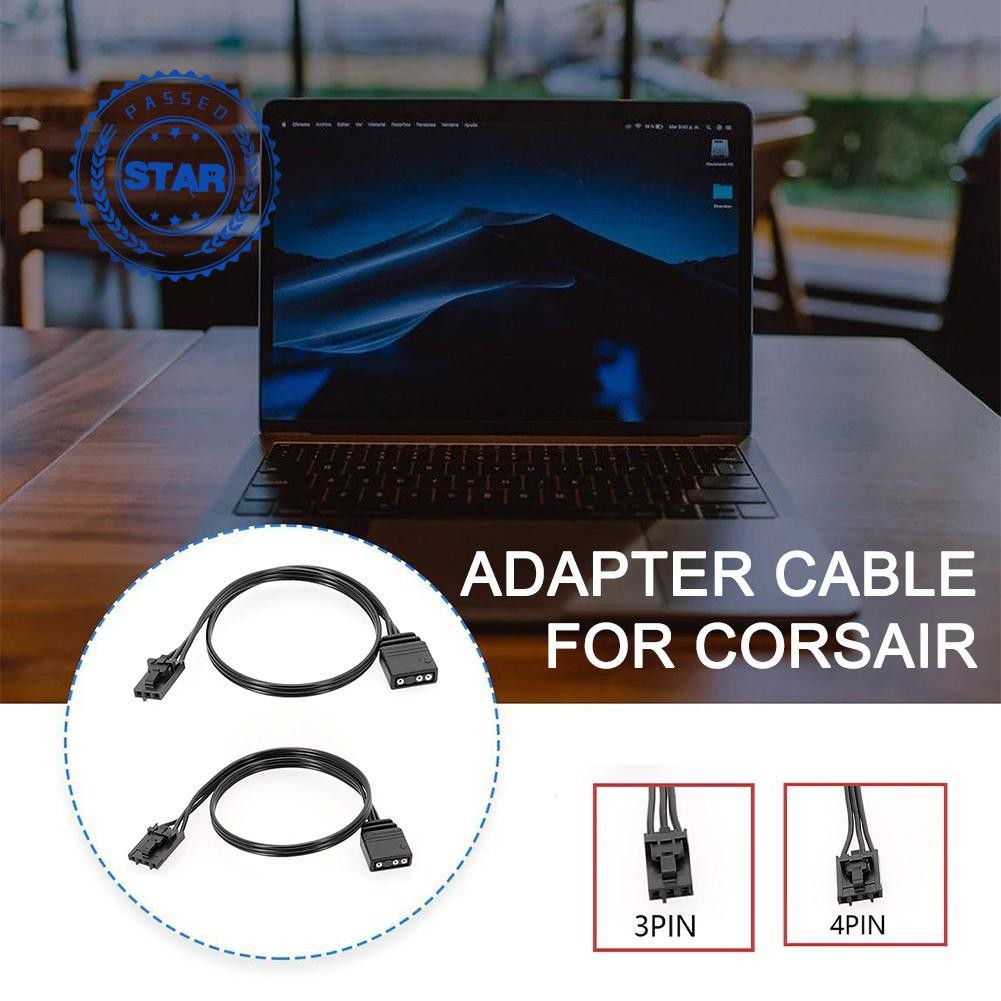 Adapter Cable For Corsair Rgb To Standard Argb 4pin 3pin Adapter 25cm ...