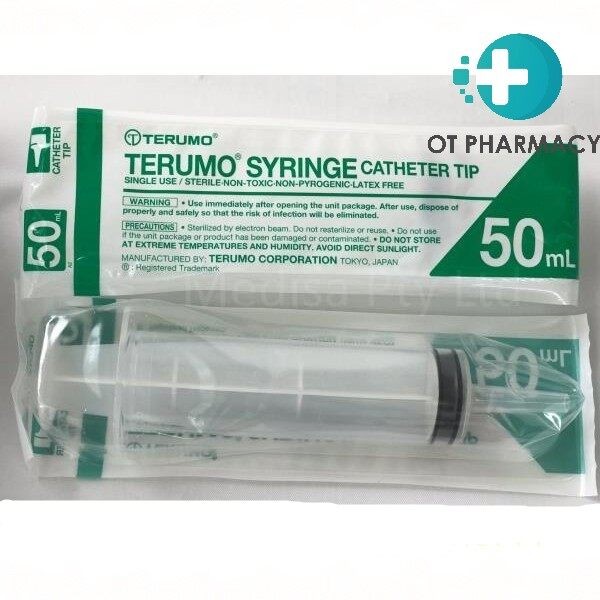 Terumo Syringe Catheter Tip 50ml/50cc 1's | Shopee Malaysia
