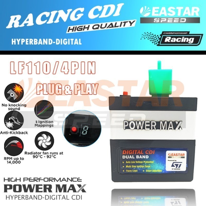 RACING CDI LIFAN 110 Battery Operated(4PIN) | Shopee Malaysia
