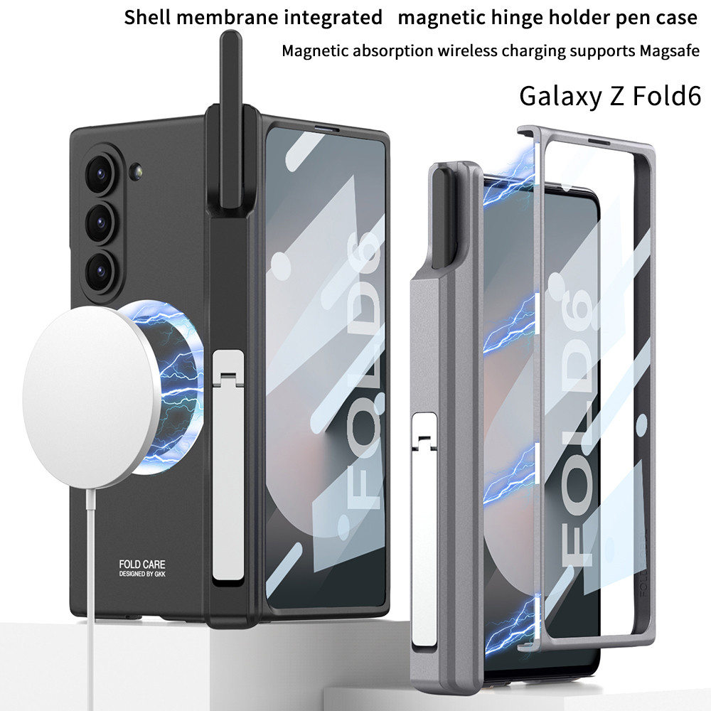 For Magsafe Wireless Charging Magnetic Hinge Case For Samsung Galaxy Z ...
