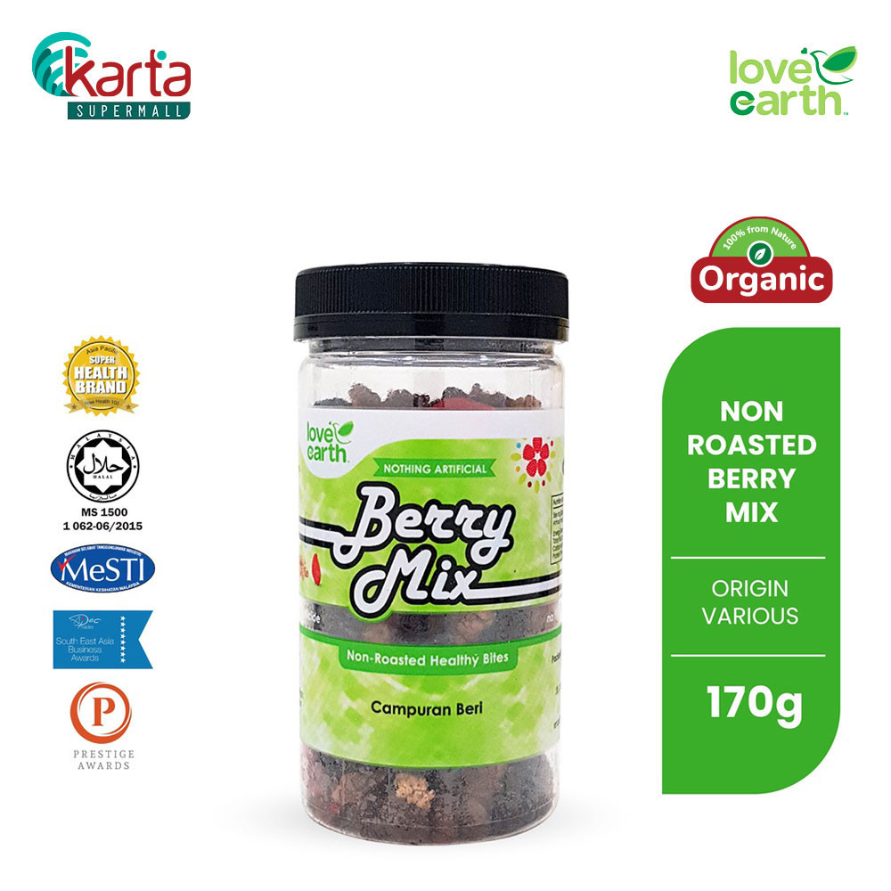 Love Earth Natural Berry Mix 170g | Shopee Malaysia