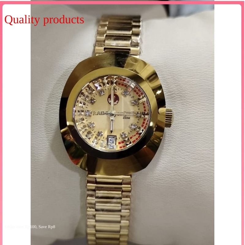 CLK original Rado Diastar stainless steel jam tangan perempuan automatic watches for women's ...