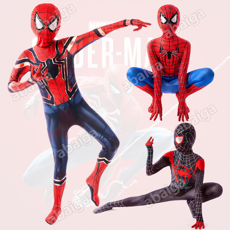 One Piece Spider Man Clothes for Kids Boy+Spider Launcher Cartoon Super ...