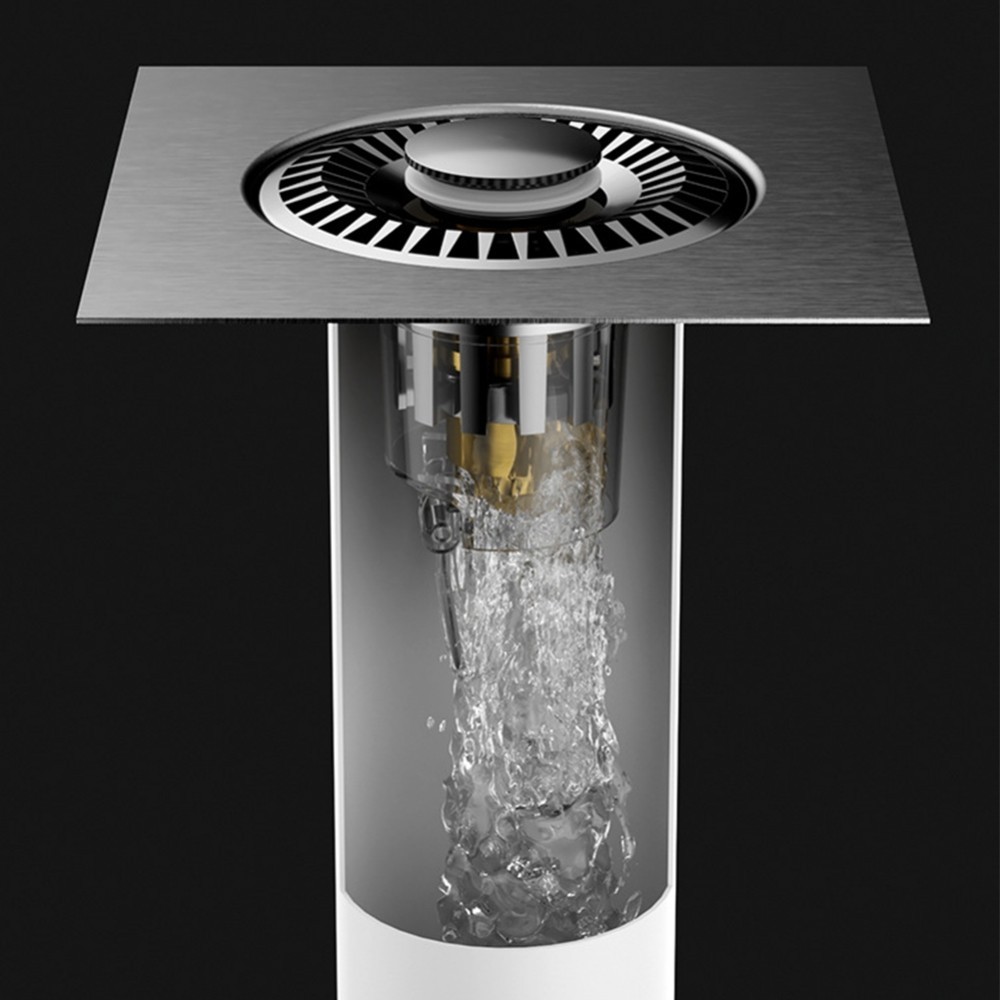 ⭐ Hot selling ⭐ Stainless Steel Round Up Foot Floor Drain Magnetic ...