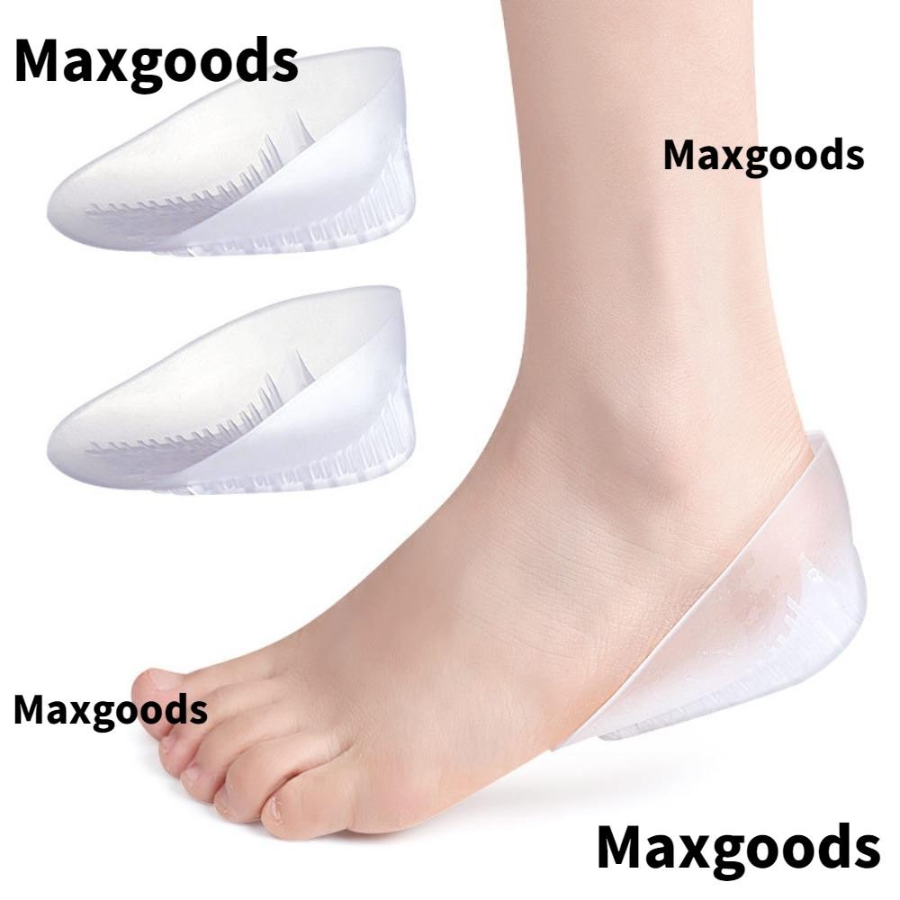 MAX Half Insoles, Heel Pain Pad U-Shaped Heel Cups, Shoes Inserts ...