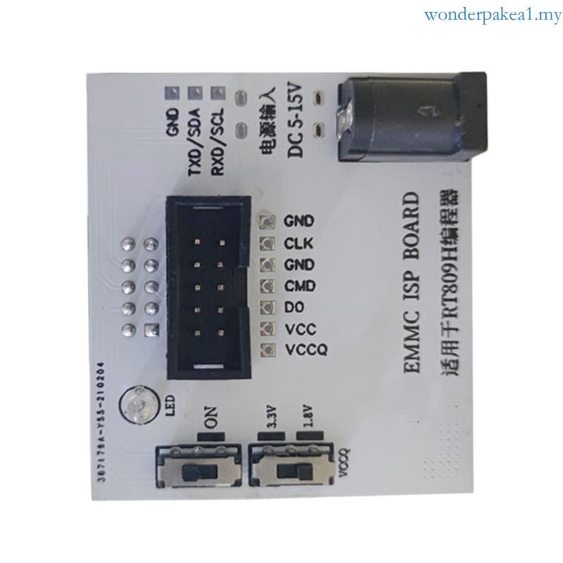 wonderpakea1 Professional EMMC Test Clip EMMC ISP Board Quick Reading ...