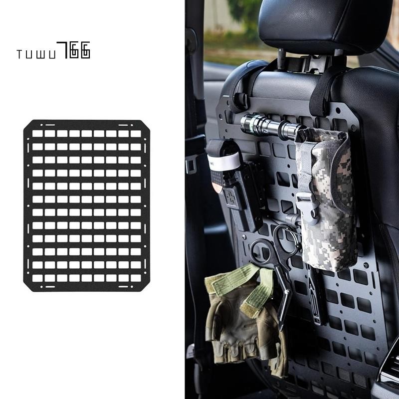 Car Seat Back Molle Panel, Molle Panel Organizer for Car, SUV Truck ...