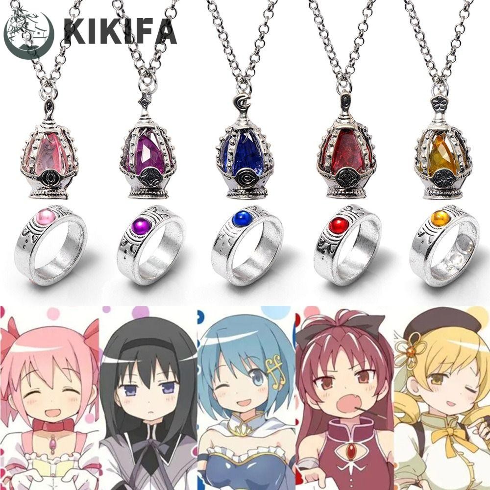 KIKIFA Puella Magi Madoka Magica Ring, Tomoe Mami Miki Sayaka Kaname ...