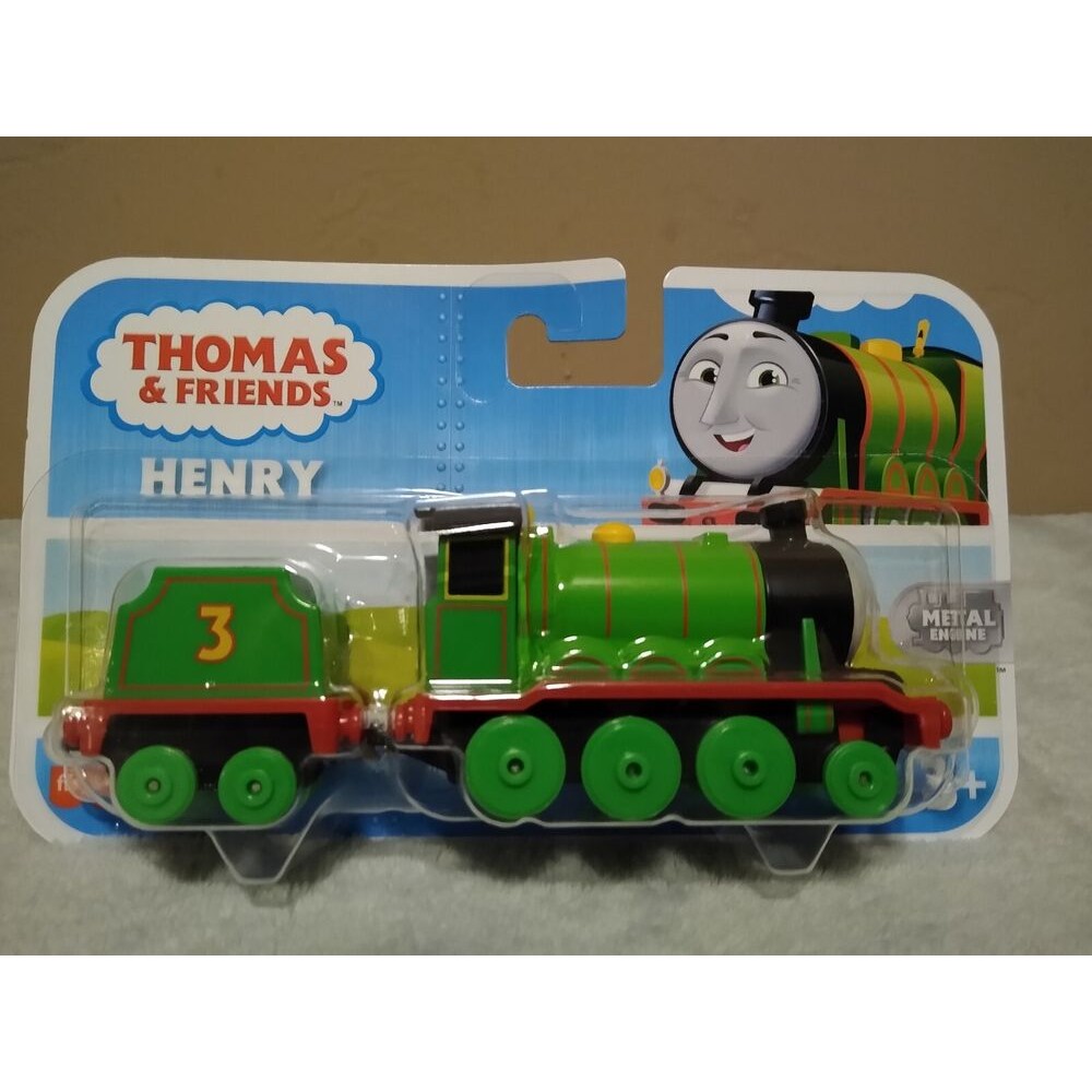 Thomas & Friends Fisher-Price Push-Along Henry Toy Train Engine ...