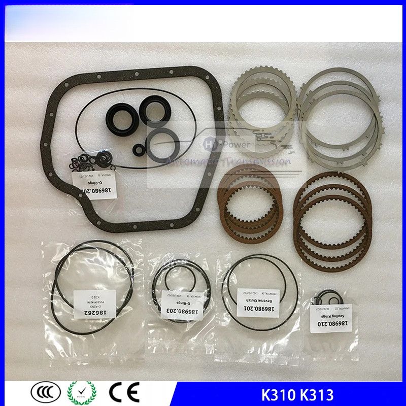 K310 K311 K313 CVT Transmission Master Overhaul Kit Friction Steel ...