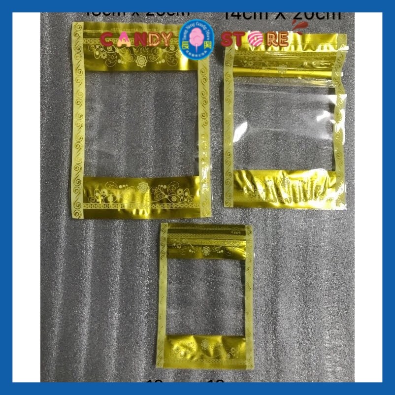20PCS Self Sealing Bag Food Packaging Zipper Zip lock bag Plastic ...