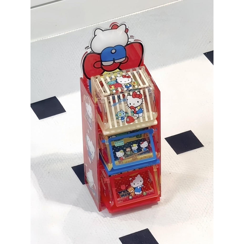 [Haroro] Sanrio Hellokitty Storage Box Acrylic Hello Kitty Candy Box ...