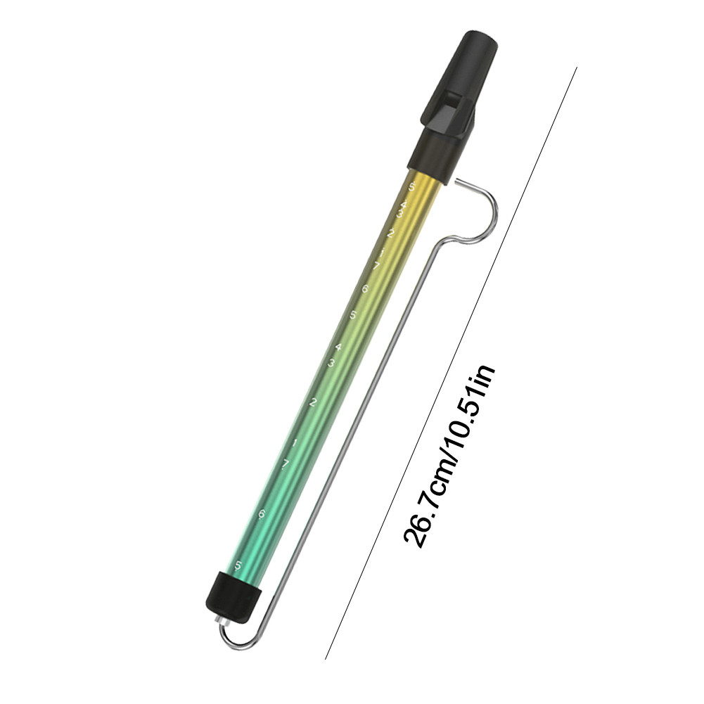 Metal Slide Whistle Scale Sliding Flute Yoyo Flute Piccolo Kazoo for ...