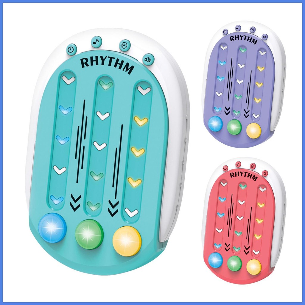 Rhythm Game Controller Button Table Game Interactive Push Console Game Handheld Puzzle Games ...
