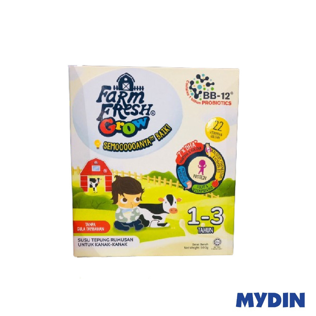 Farm Fresh Grow Powder 1-3 years old (500g) | Shopee Malaysia