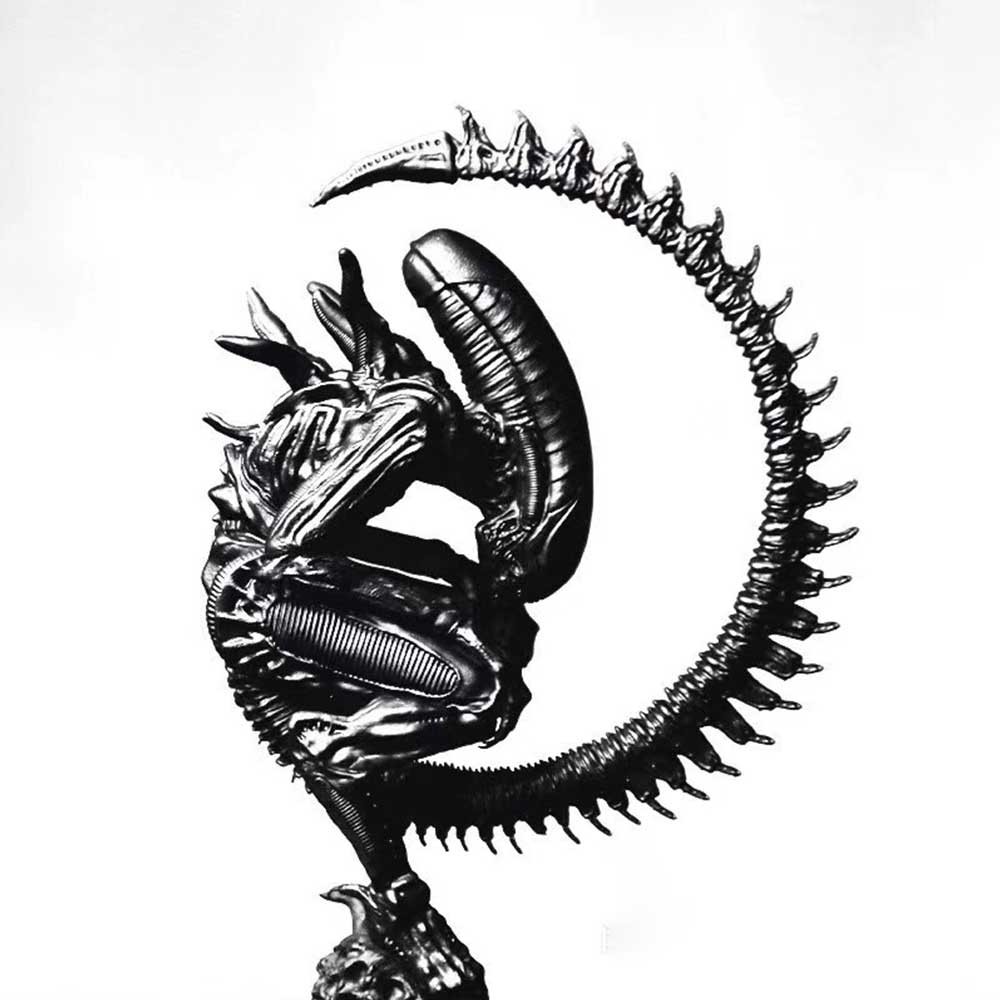 Alien Romulus Action Figure 2024 Xenomorph Model Room Decoration ...