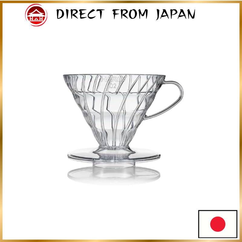 HARIO V60 Transparent Dripper 02 Clear for 1-4 cups Coffee Hand Drip Made in Japan VDR-02-T ...