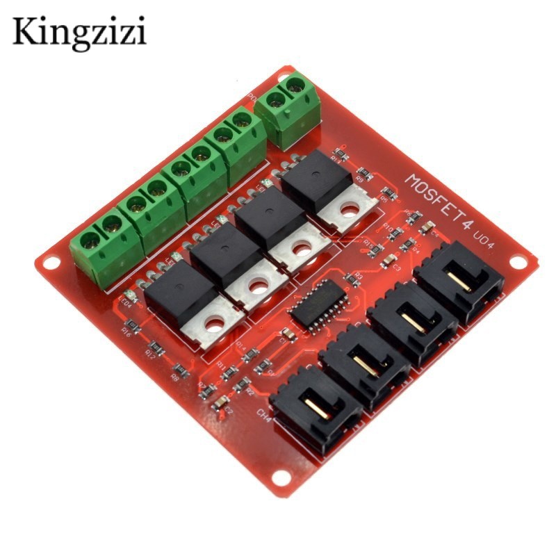 Four Channel 4 Channel Way Route MOSFET Button IRF540 V4.0+ MOSFET ...
