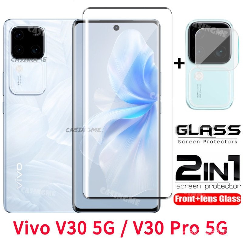 2024 Vivo V30 5G V30e V30Pro Film 2 in 1 Screen Protector For VivoV30 5G Vivo V 30 30V V30 Pro ...