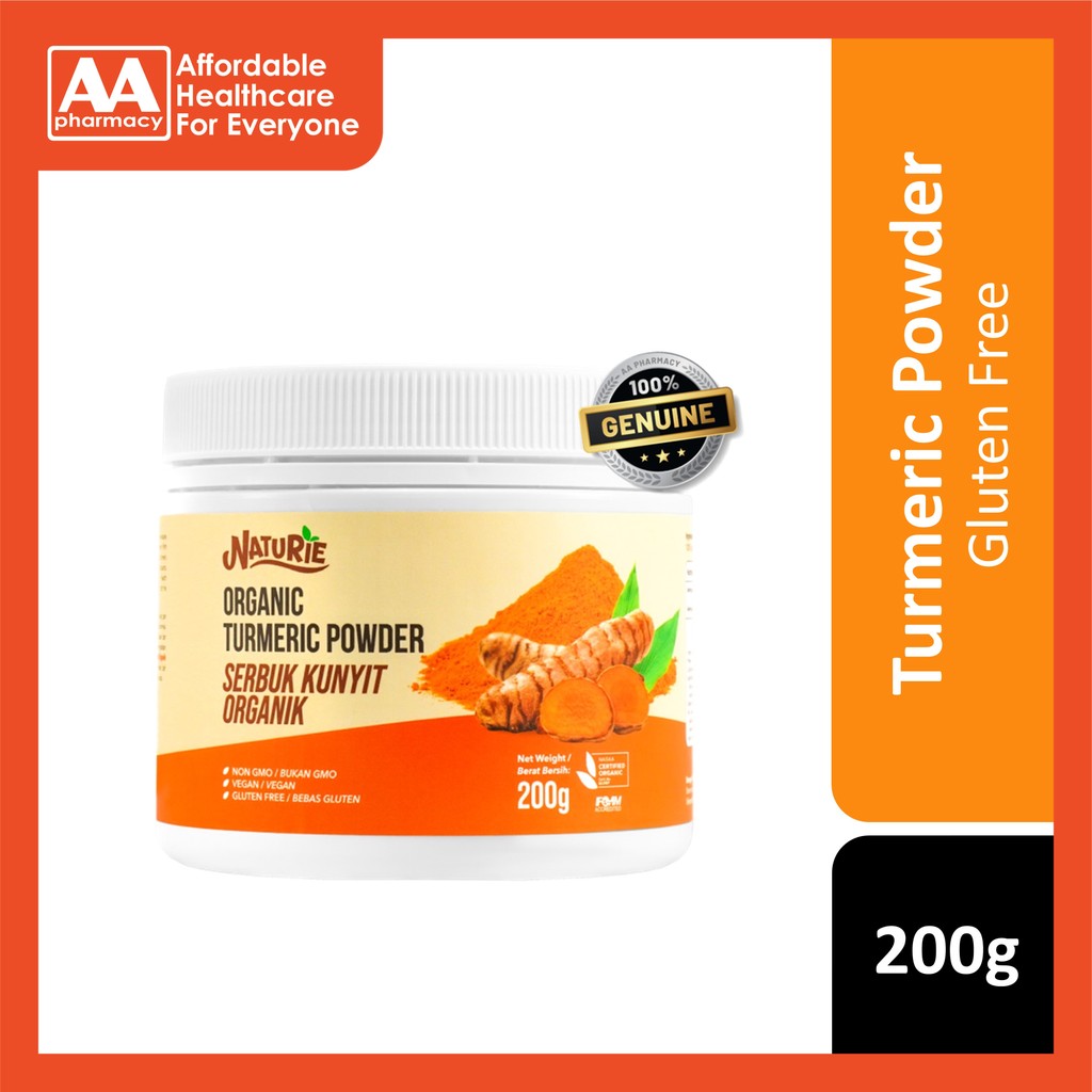 Naturie Organic Turmeric Powder 200g | Shopee Malaysia