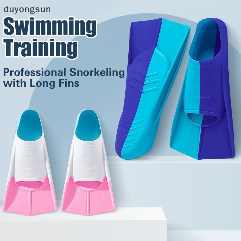 (duyongsun) Swimming Training With Fins Wrapped Around The Feet Design ...