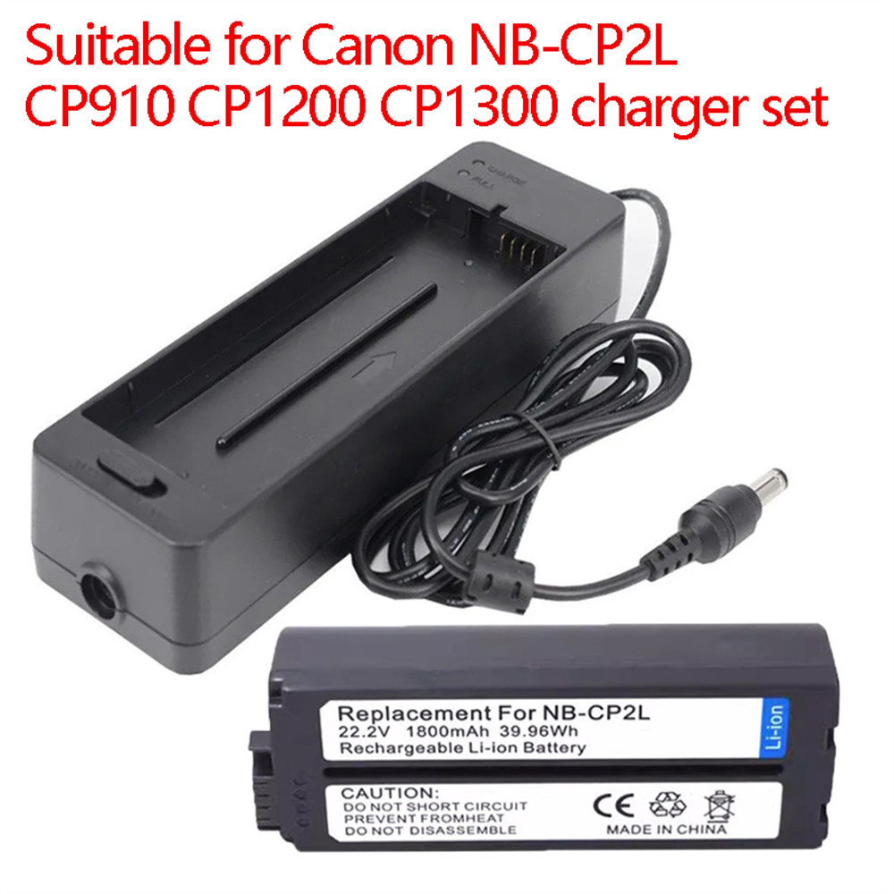 CP-2L CP 2L NB CP2L NB-CP2L Battery with Charger for Canon NB-CP1L CP2L SELPHY CP1500 CP1300 ...