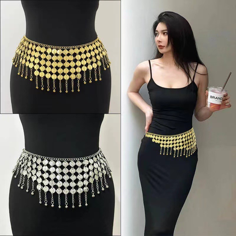 Coin Belly Dance Waist Chain Belly Dance Belt Waist Chain Waist ...