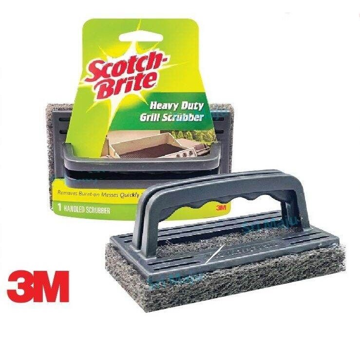 3M Scotch Brite Floor Scrubber Pad With Handle (1Pc/Pack) | Shopee Malaysia