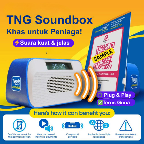 TNG Soundbox Touch n Go eWallet Soundbox TNG eWallet Soundbox| Pembesar ...
