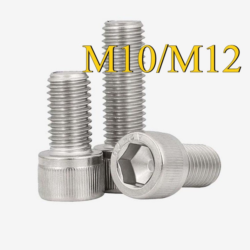 Hex Socket Cap Head Screws/Stainless Steel 304 SHINY SURFACE Allen Bolt ...