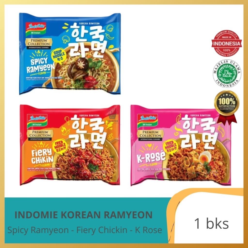 Indomie Mi instan Premium Collection Korean Ramyeon. | Shopee Malaysia