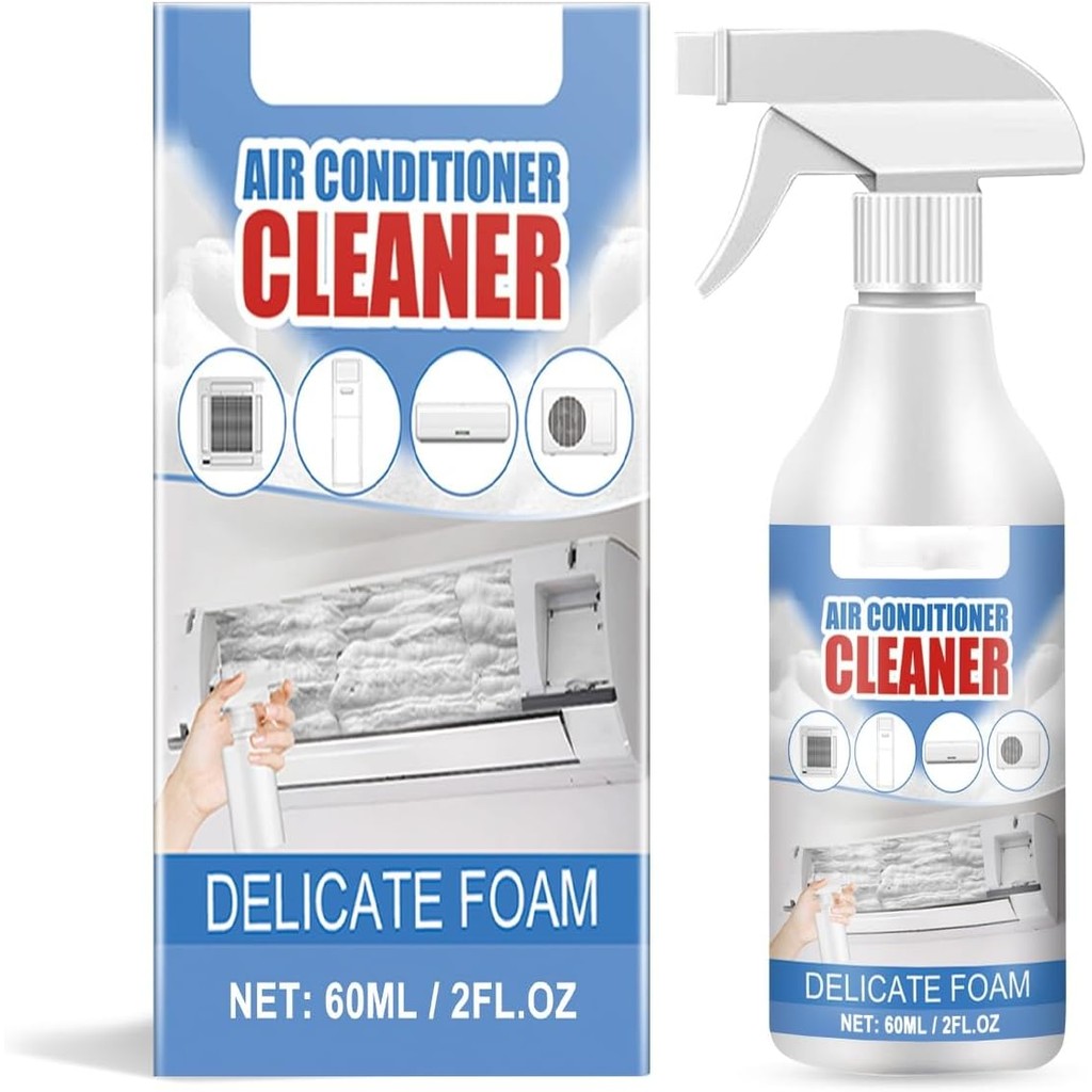 Upgraded Air Conditioner Cleaner Spray - Heavy-Duty AC Coil Cleaner ...