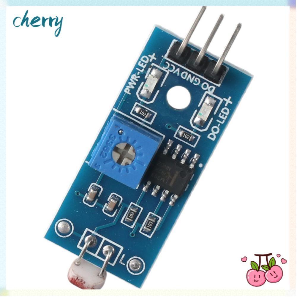 CHERRY 10pcs LDR Photosensitive Sensor Module, Resistor Sensor Module Digital Light Detection ...