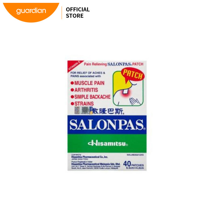 Salonpas Patch (40s) | Shopee Malaysia