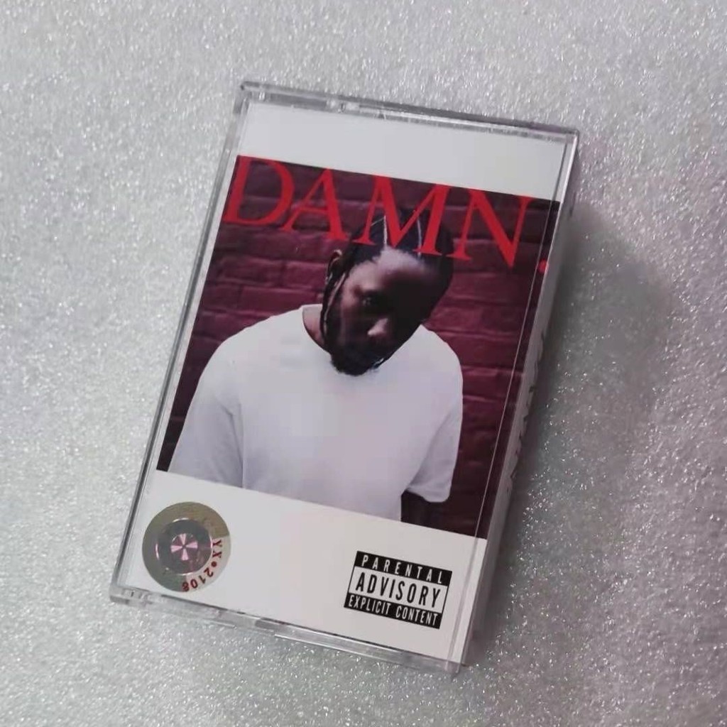 Tape Kendrick Lamar DAMN. Vintage recorder cassette Walkman tape磁带 ...