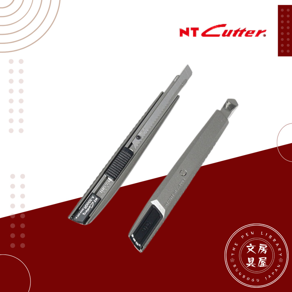NT Cutter Metal Grip Cutter A-300GRP (Japan Version) | Shopee Malaysia