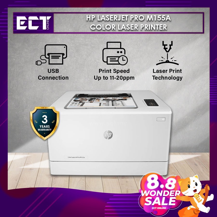 HP LaserJet Pro M155A Color Laser Printer (7KW48A) | Shopee Malaysia