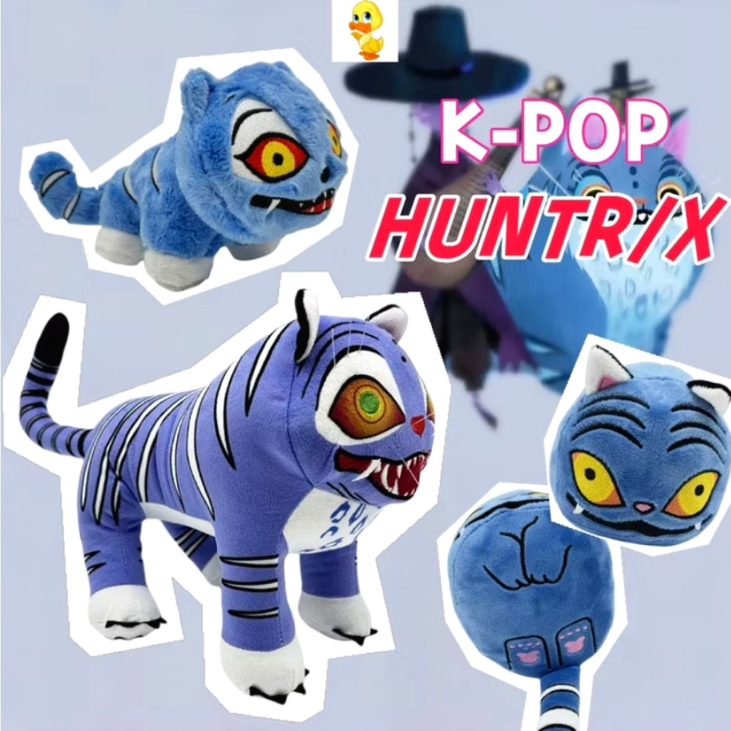 Kpop Huntrix Hot Demon Hunters Derpy Tiger Doll Cute Saja Boys Crow ...