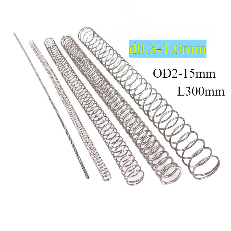[XNY] Ready Stock 304 Stainless Steel 300mm Long Spring Compression ...
