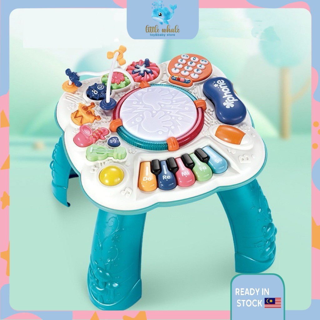 🐳Toy Table Early Education Multifunctional Game Table Educational ...