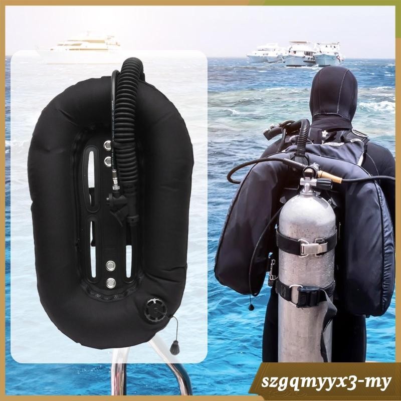 [ Scuba Diving Donut Wing Single Tank,Scuba BCD Set,BCD Buoyancy Compensator for Freediving ...