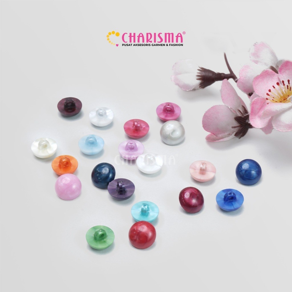 Charisma Plastic Mushroom Buttons - Mushroom Button Color/Price Per ...