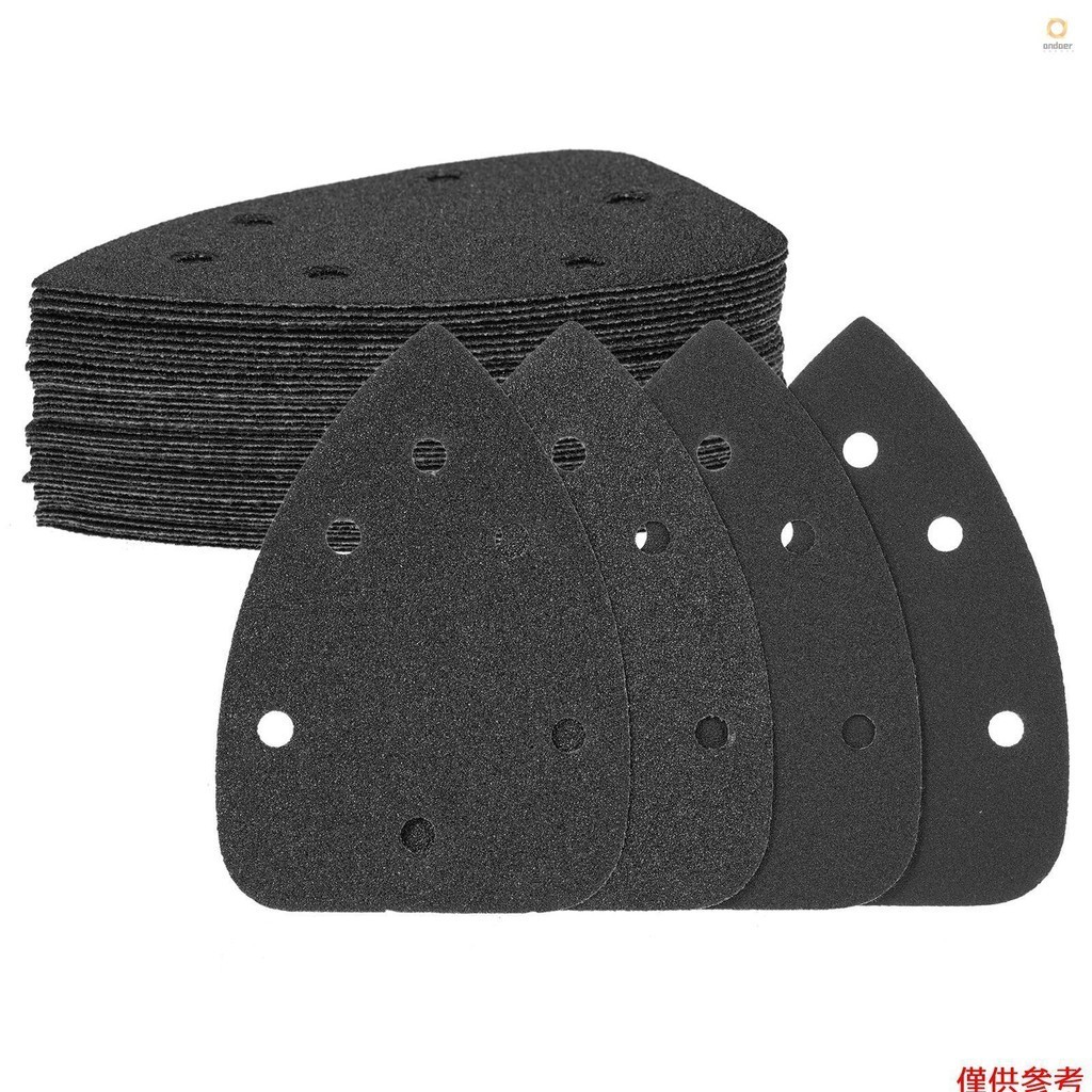 Mouse Sandpaper Set 140 * 100mm 6-Hole 40 Piece Silicon Carbide ...