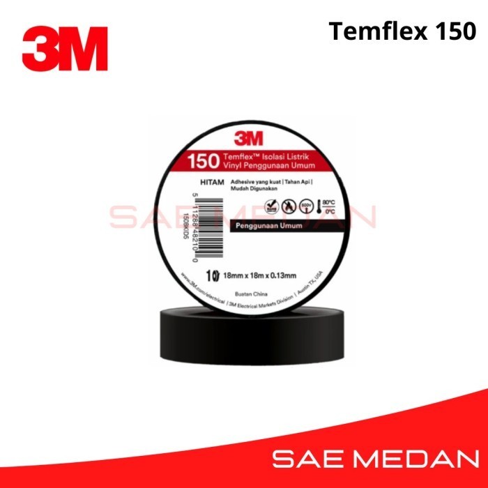3M temflex 150 Electrical Insulation (Replacement 1258Jr) | Shopee Malaysia