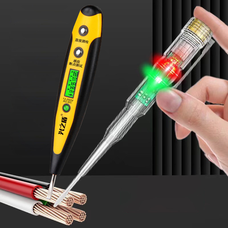 Cross Screwdrivers Neon Bulb Indicator Meter Electric Pen Insulated ...