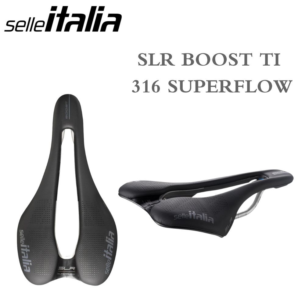 Selle italia SLR Boost Ti316 rails superflow S3 158g L3 164g Road ...
