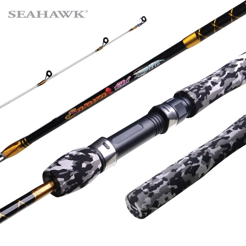 Seahawk Spinning Fishing Rod Sakura Ebi | Shopee Malaysia