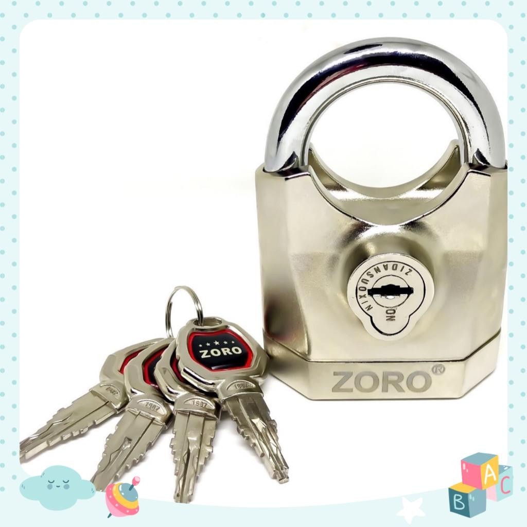 Zoro 7-inch alarm lock NEW MODEL 2024, car key, high-quality anti-theft ...