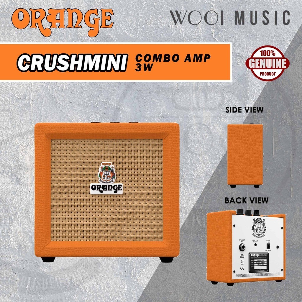 Orange CRUSHMINI Crush Mini 3W Guitar Combo Amplifier | Shopee Malaysia