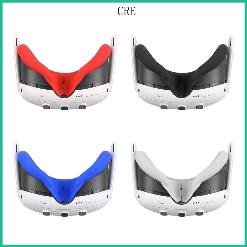 CRE VR Face Cover for Meta Quest 3 Sweatproof Silicone Face Pad Face ...
